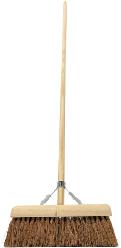 Zaalveger - 30 cm breed - incl. steel 120 cm - zachte bezem | bol