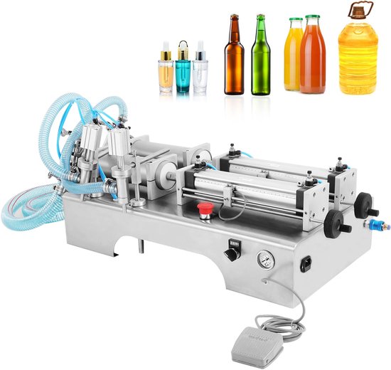 Vulmachine – Vloeistofvuller – Flessenvuller – Pneumatische Vulmachine ...
