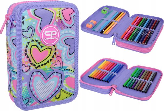 Dubbel Pennendoos CoolPack Jumper met Pastel Harten & Inhoud | bol