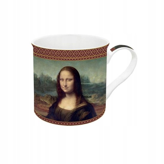 Porseleinen Mok Leonardo da Vinci Mona Lisa - Kunstcollectie | bol