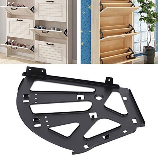 Tilt Hardware for Shoe Cabinets, Shoe Rack, 2 Pieces, 3 Layers Shoe ...