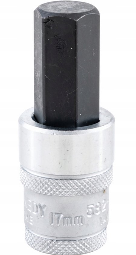 Kennedy 17mm 6-hoekige dop, 70mm lengte, 1/2" aandrijving | bol