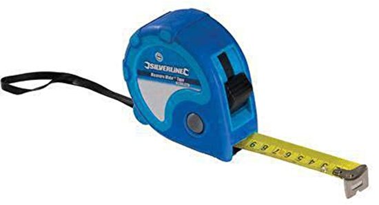Meetlint 8 m x 25 mm - Precisie en Duurzaamheid | bol