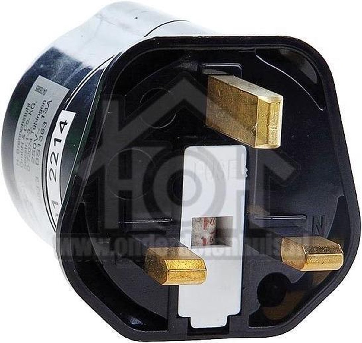 Brennenstuhl Stekker 13A 250V RA Verloopstekker NL - UK 1508533 | bol