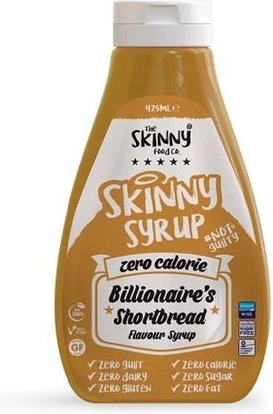 Skinny Food Co. - Billionaires Shortbread Syrup | bol.com