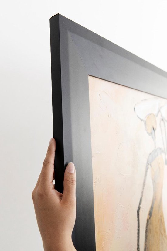 Moderne Lijst 70x100 cm Zwart - Lily | bol.com
