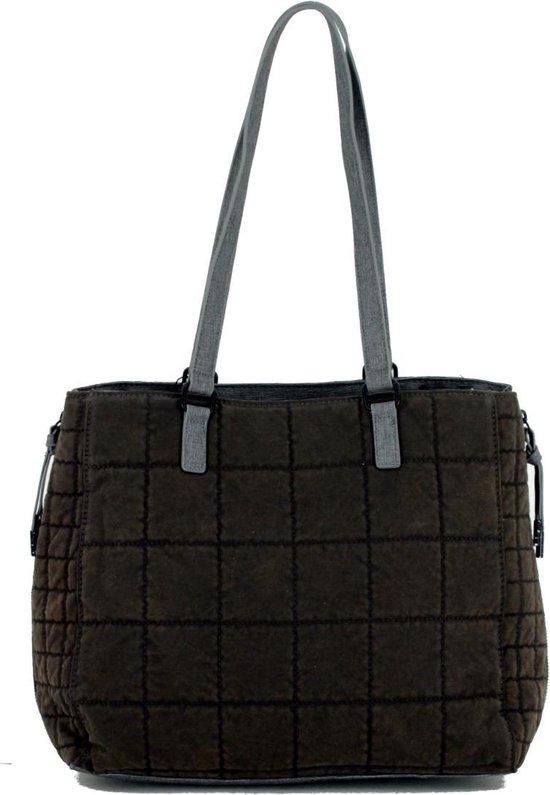 TASCHE, GROSS GRAU ROT | bol
