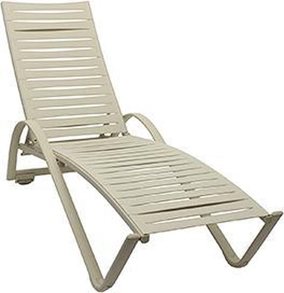 Ligzetel met leuning - Collectie Prima Lounger - cream - Nederland ...
