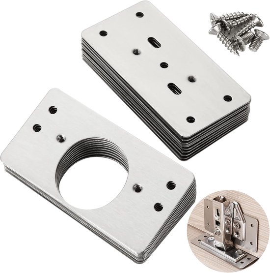 Repair platen - scharnier - reparatie houders van roestvrij staal ...
