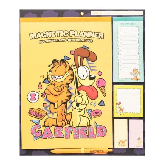 Garfield 4 persoons Planner 2026 | bol