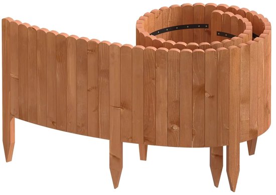 Borderrand Tuin - Tuinafscheiding - Tuinhek - Tuin Schutting - 203x60x1 ...