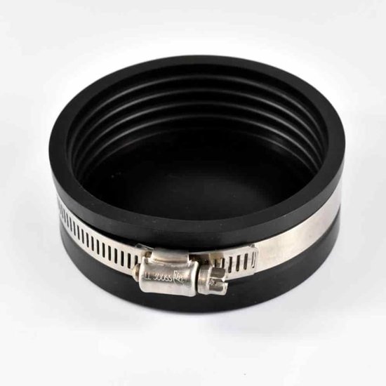 Flexibele Fittingen Eindkap 90mm - PVC Eindstop | bol