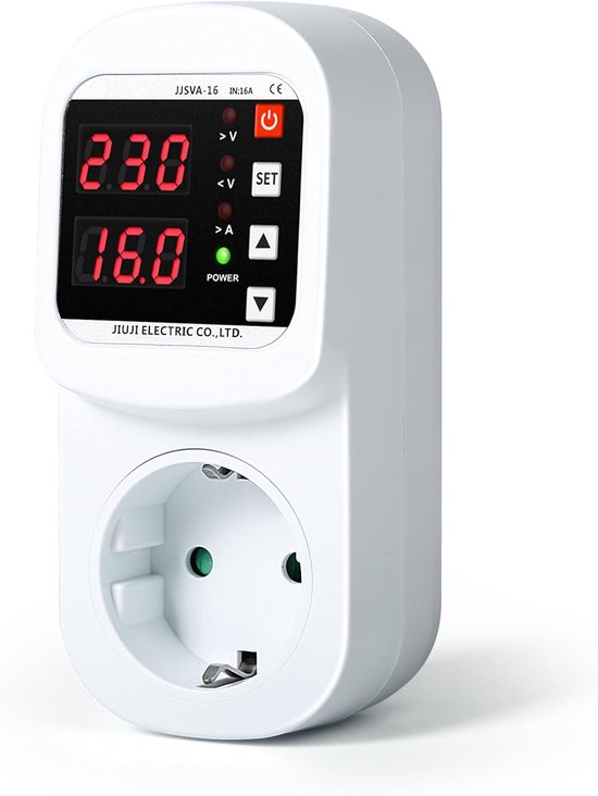 Surge Protection Socket 16 A AC 220 V - Adjustable Automatic Voltage ...