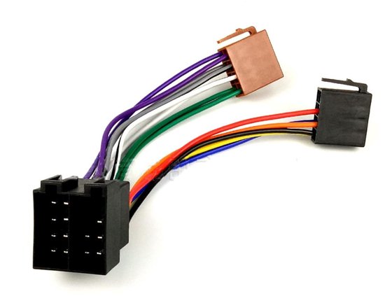 Allecto Plus - 16 Pin ISO Plug Adapter voor auto radio's/CD/MP3 speler ...