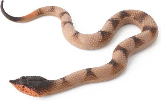 Rubberen slangenfiguur speelgoed voor tuin - realistisch reptiel ...