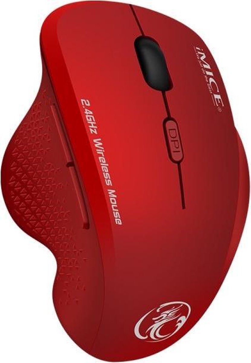iMICE G6 Wireless Mouse - Muis - Draadloos - Game muis - 6 knoppen | bol