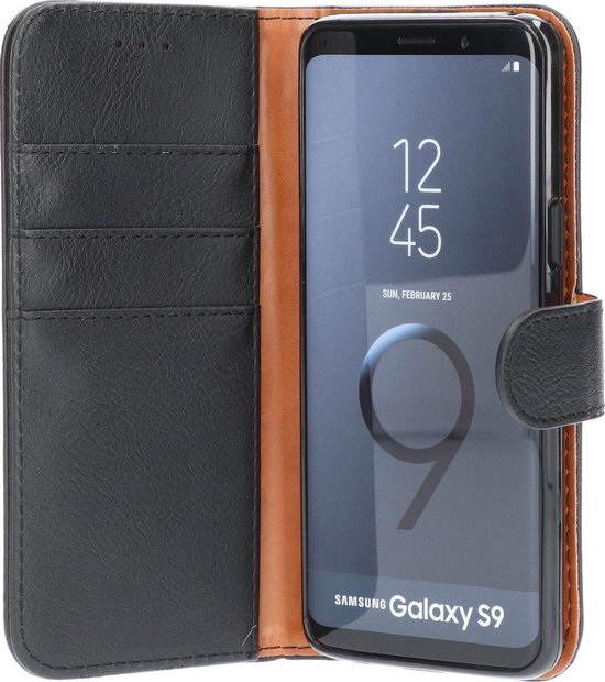Samsung S9 G960F book case hoesje Black | bol.com