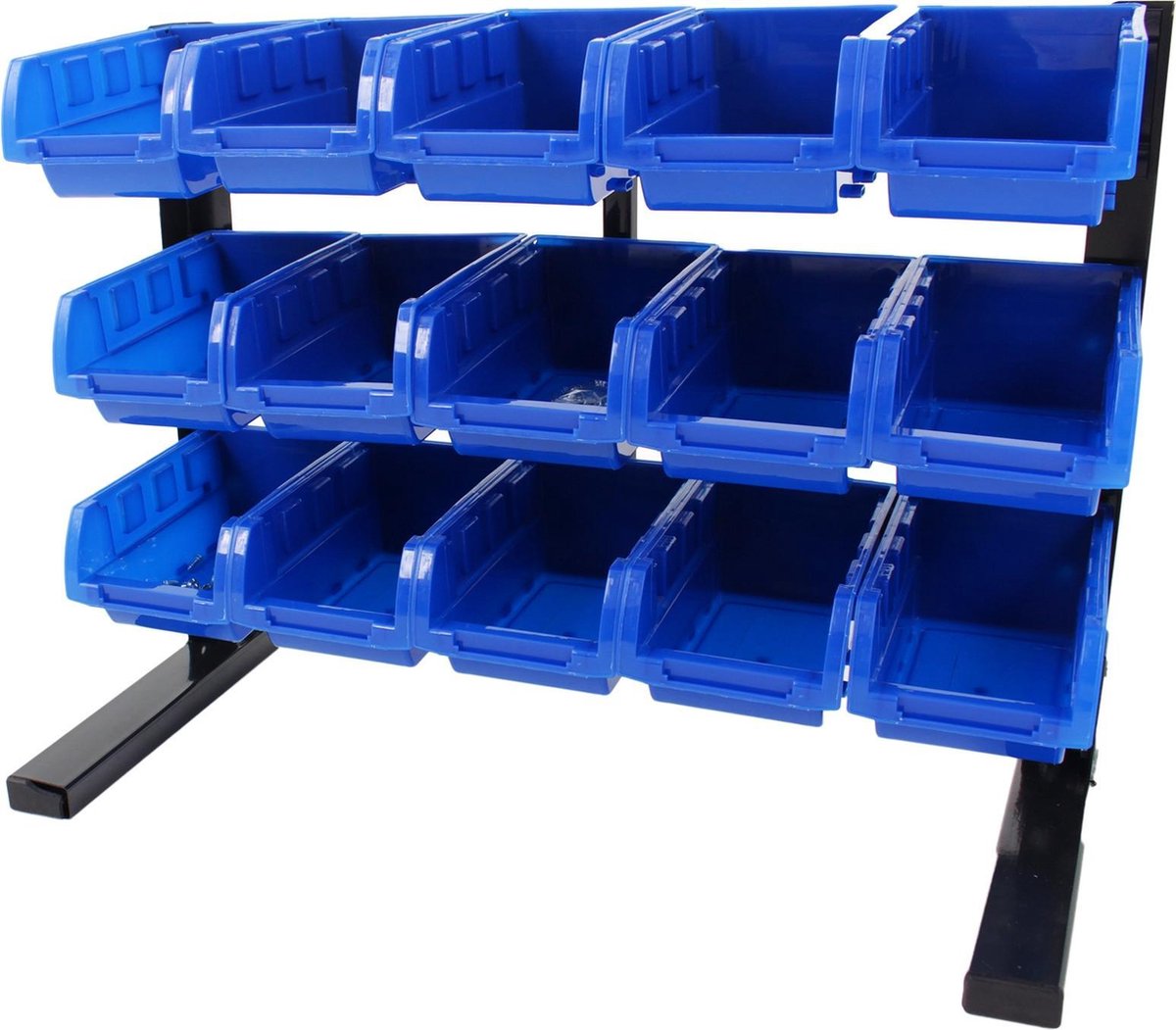 Ragnor Opbergbakken - Opbergsyteem Gereedschap - 15 Bakken - Zwart ...