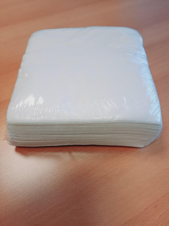 Overdoos 10 pakjes a 30 stuks nonwoven sopdoek wit | bol.com