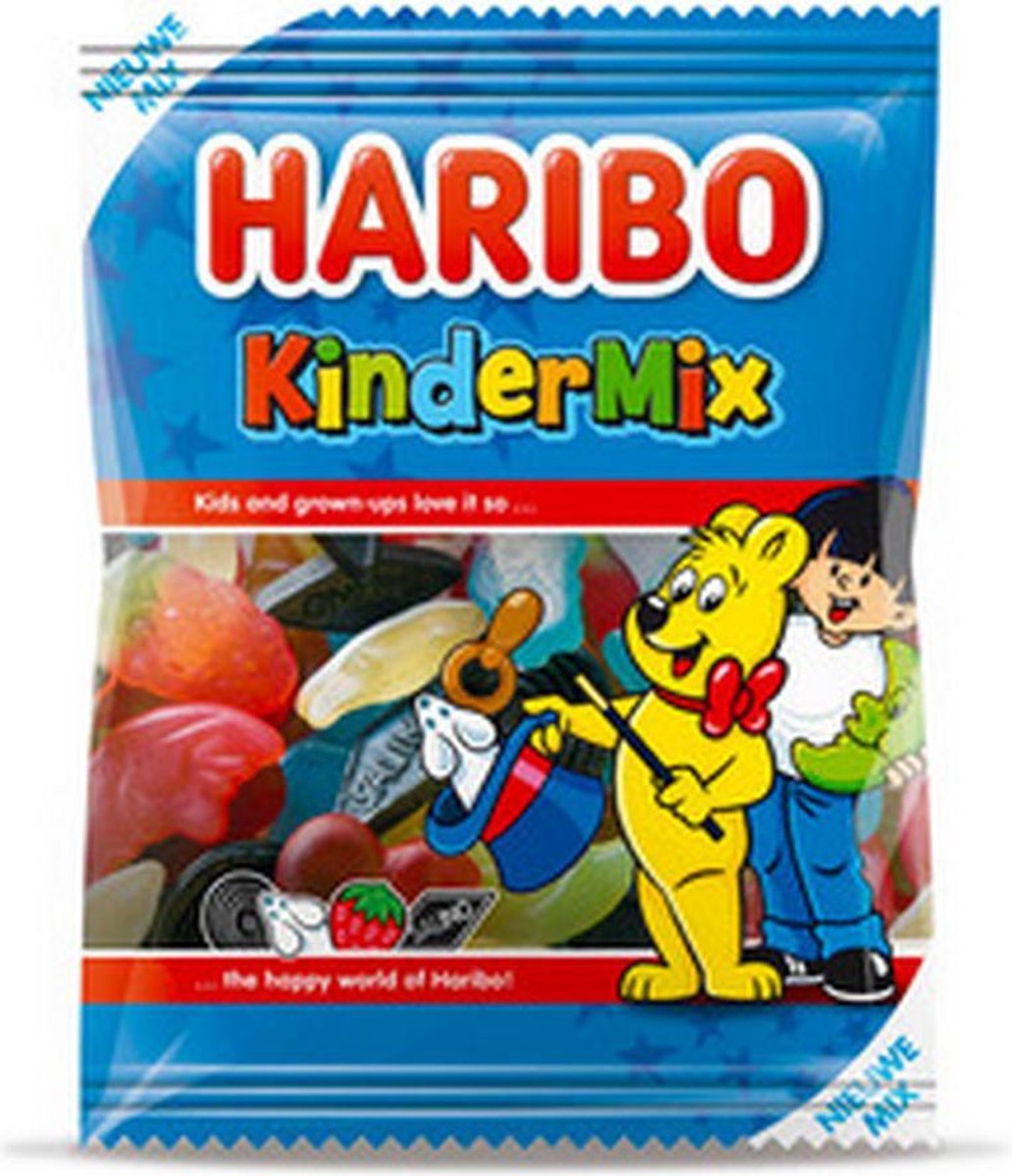 Haribo | Kindermix | 12 x 250 gram | bol