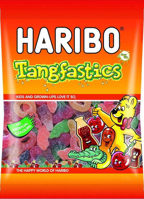 12x Haribo Tangfastics 250 gr | bol