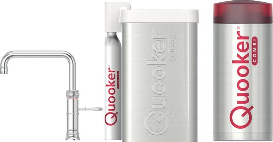 Quooker Combi+ Cube Classic Fusion square chroom | bol