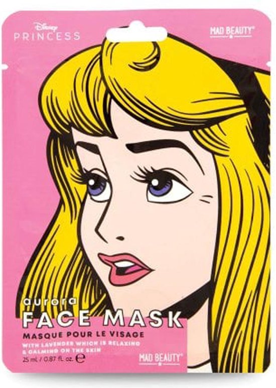Disney Princess Gezichtsmasker Face Mask Princess Aurora 12 stuks in ...