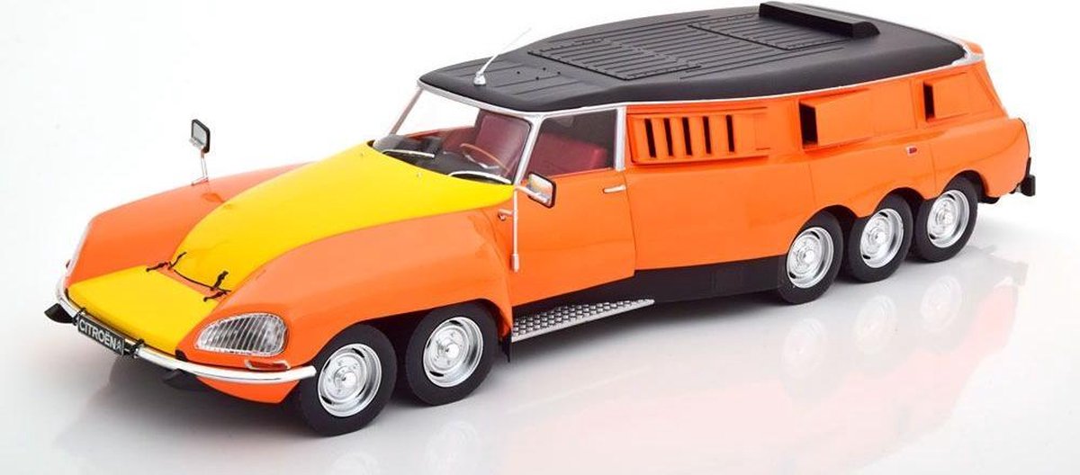 CMR Citroën DS PLR Mille Pattes Michelin Testcar 1972 Orange 1:18 | bol.com