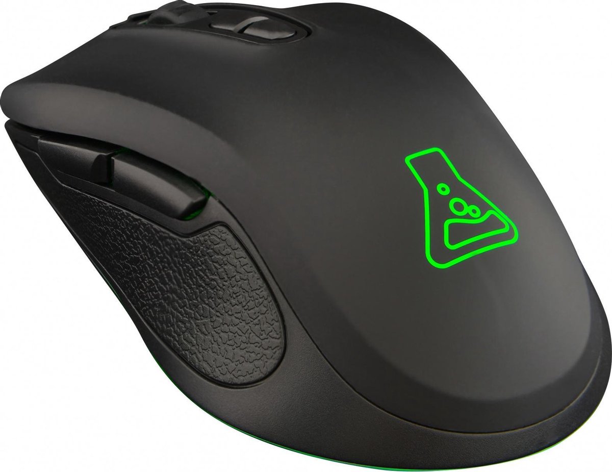 The G-Lab Kult Neon Illuminated Draadloze Gaming Muis - 2400 DPI | bol