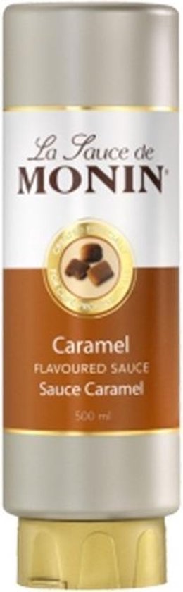 Monin Dessert Topping Karamel saus- 50 cl | bol