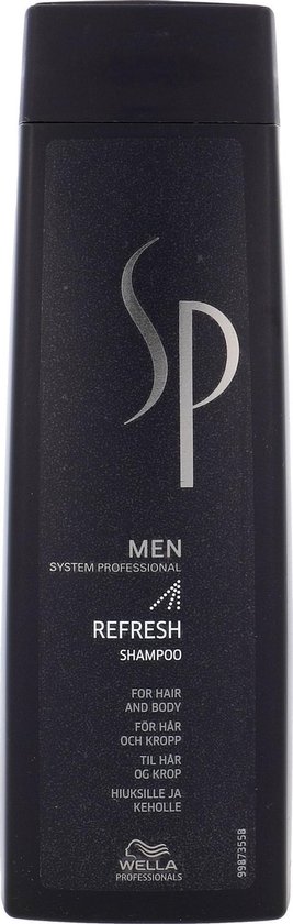 Wella Professional - SP Men Shampoo Refresh Refreshing shampoo for hair ...