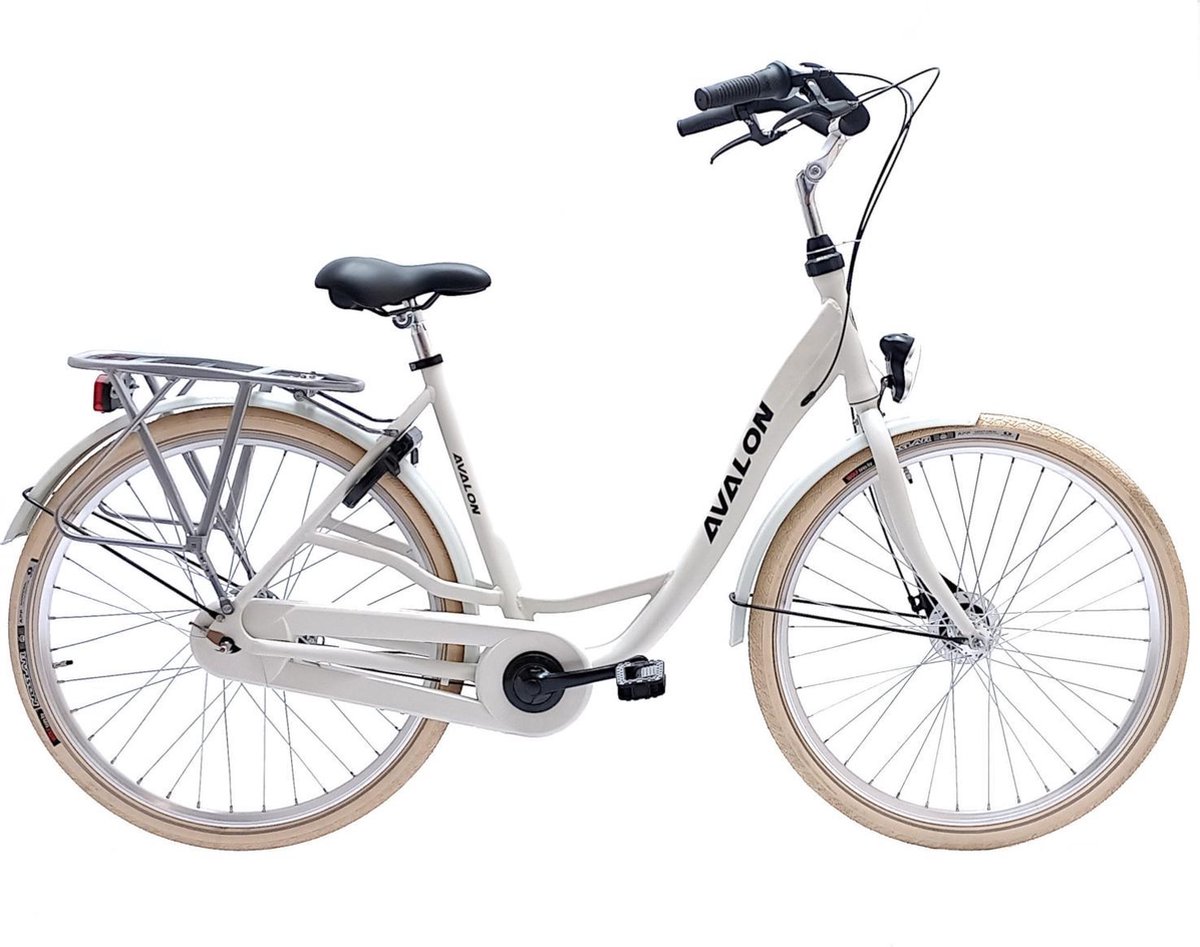Avalon Elegance - Fiets - Vrouwen - Ivoorwit - 53 cm | bol.com