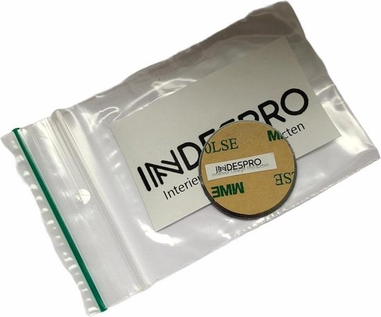 Metalen ronde magneet plaatje - Zilver - Magneet telefoon sticker ...