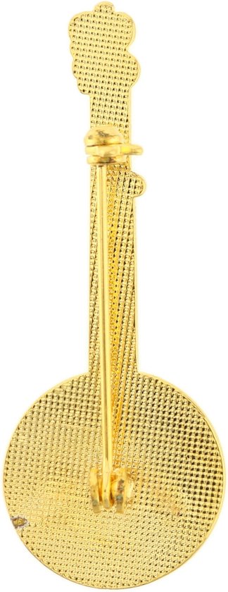Behave® Broche banjo goud kleur 5 cm | bol