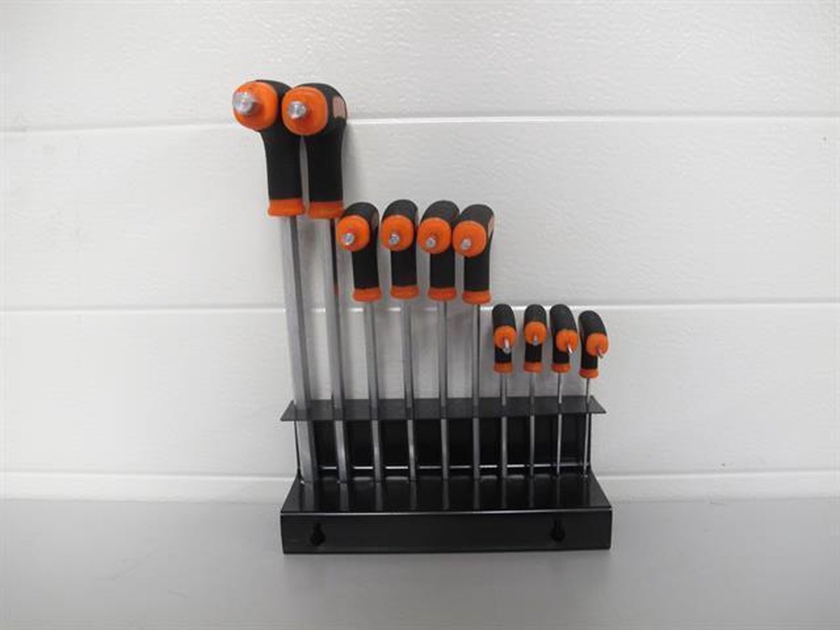 StahlKaiser / Hebbes Tools inbus T-grip met houder engels/inch maten ...