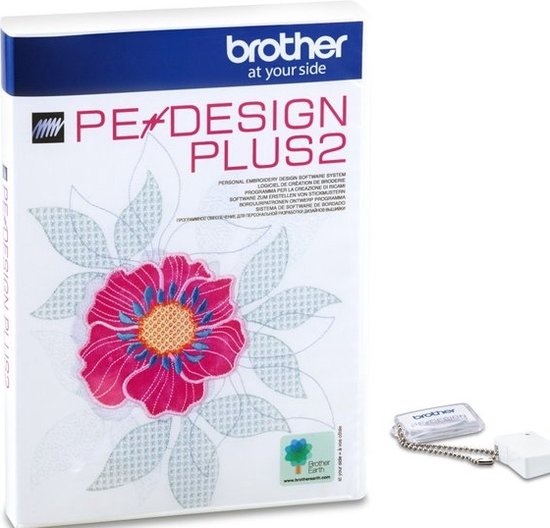 Brother PE-Design Plus 2 - Borduurwerk bewerken - Photo Stitch ...