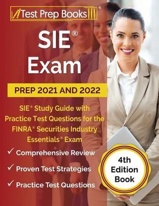 SIE Exam Prep 2021 and 2022 | 9781628452426 | Test Prep Books | Boeken ...