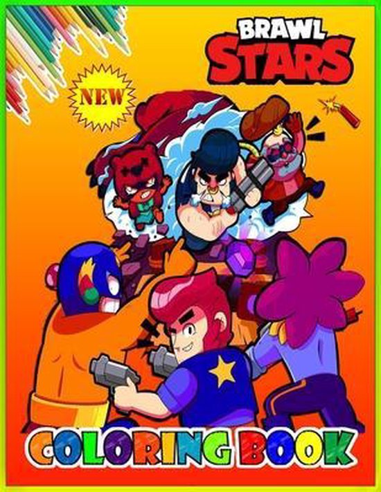 Brawl Stars Coloring Book, Leon Norvic | 9798700122894 | Boeken | bol.com