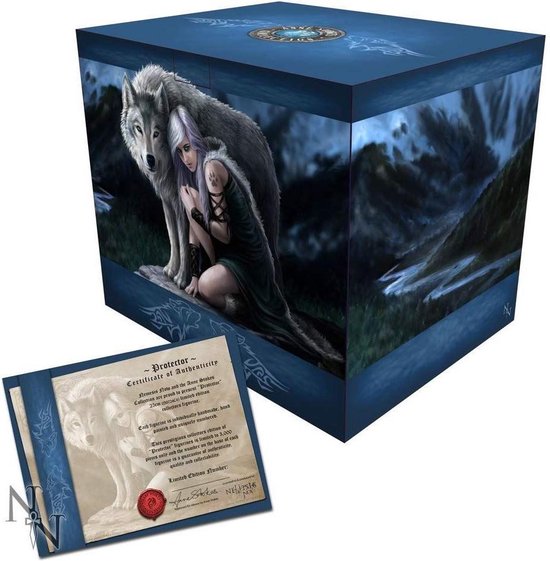 Nemesis Now - Protector - Anne Stokes - Ltd Edition - 25cm - Wolven ...