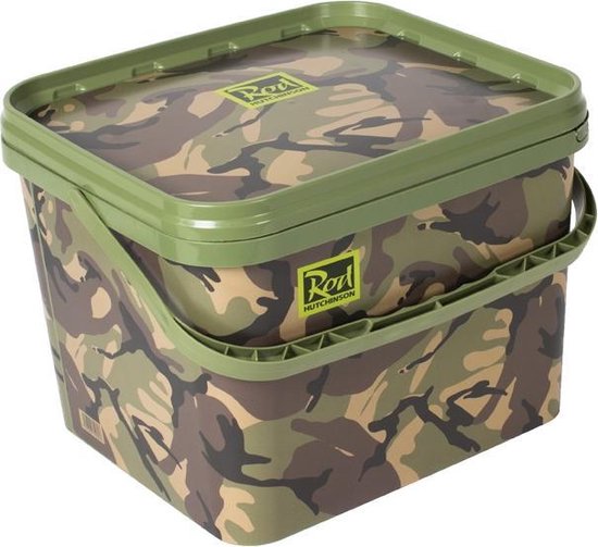 Rod Hutchinson Camo Bucket - 10L - Camo | bol.com