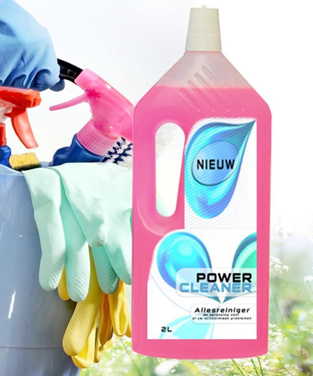 Power Cleaner Rose 100 % concentraat allesreiniger 1 op 10 verdunnen ...