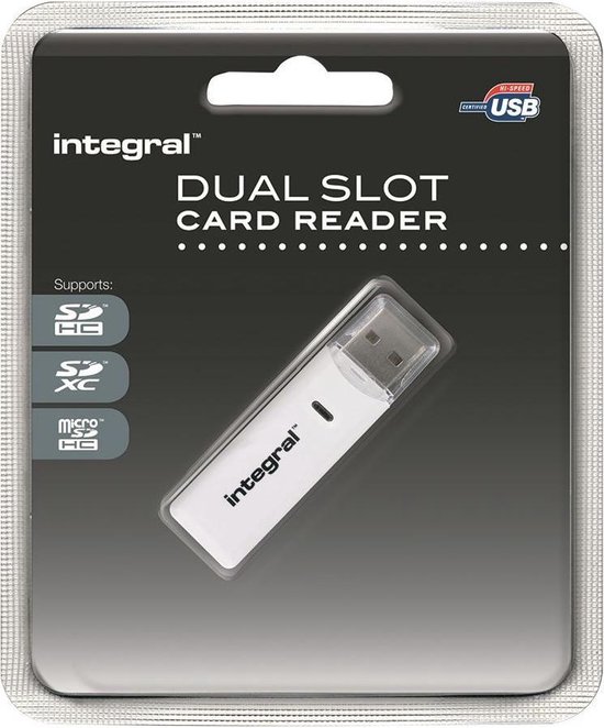 Integral SD/MicroSD card reader USB 2.0 | bol.com
