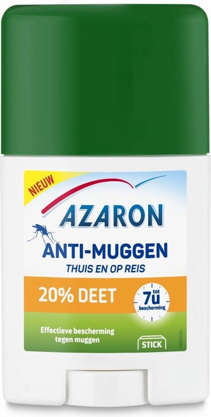 Azaron - Anti-Muggen 20% DEET Stick - Muggenbescherming | bol.com