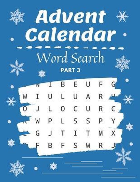 Advent Calendar Word Search, Azure Sky | 9798563354081 | Livres | bol.com