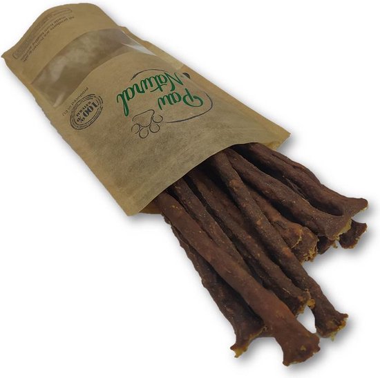Paw Natural Puur Struisvogel Sticks Snacks voor Honden, Training ...