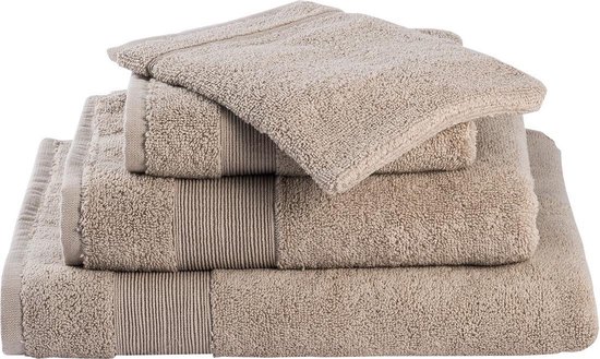 Livello Handdoek Home Collection Stone 100% katoen 60x110 cm (2 stuks ...
