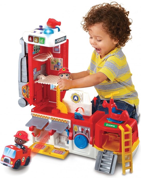 Vtech - Tut Tut Buddies - brandweerkazerne super truck | bol.com
