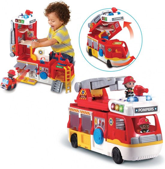 Vtech - Tut Tut Buddies - brandweerkazerne super truck | bol.com
