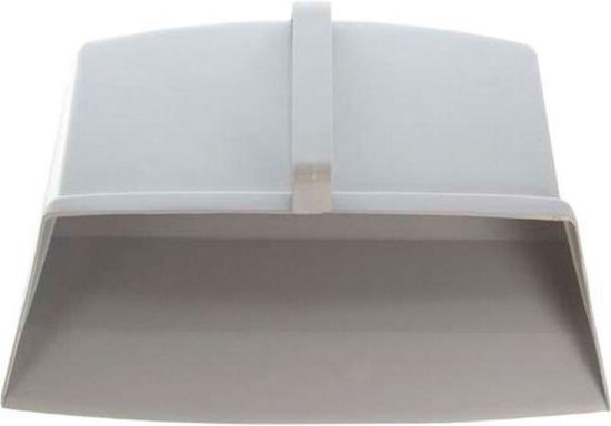 Vuilblik met handvat - grijs - set van 3 stuks | bol