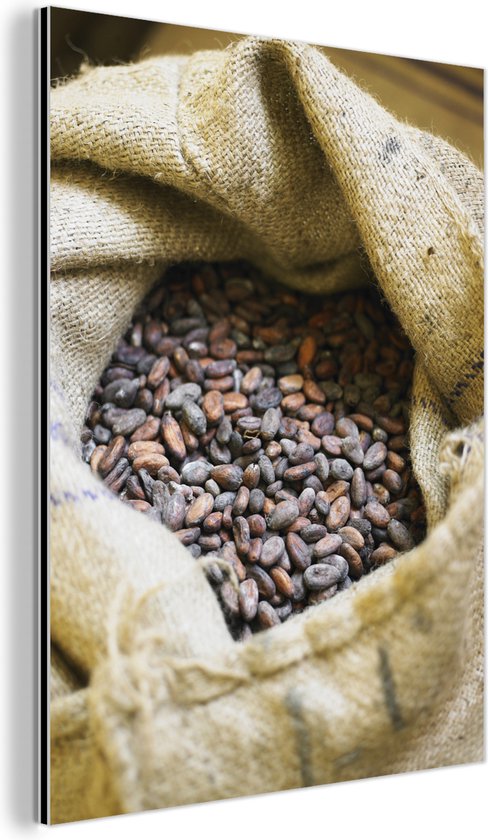 Wanddecoratie Metaal - Aluminium Schilderij Industrieel - Jutezak ...